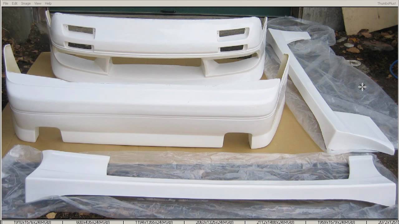 ORIGIN FRP FULL BODY KIT RX7 FC3S - YouTube