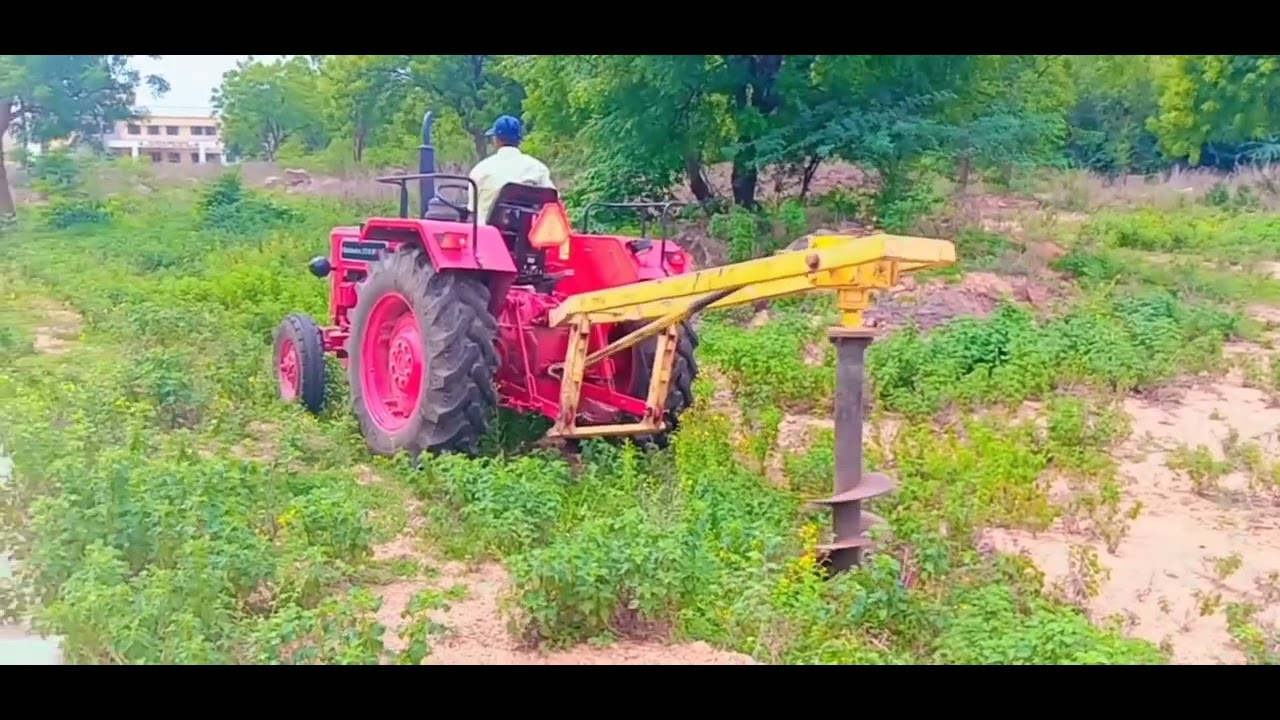 They are digging silos for planting | PU PG CENTER, GADWAL | Palamuru ...