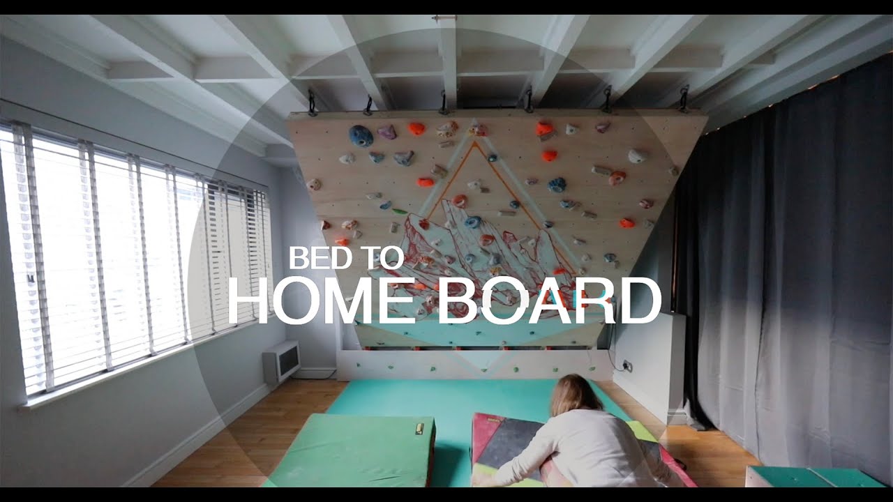 BED TO HOME BOARD: How we built a transformer climbing board for ...