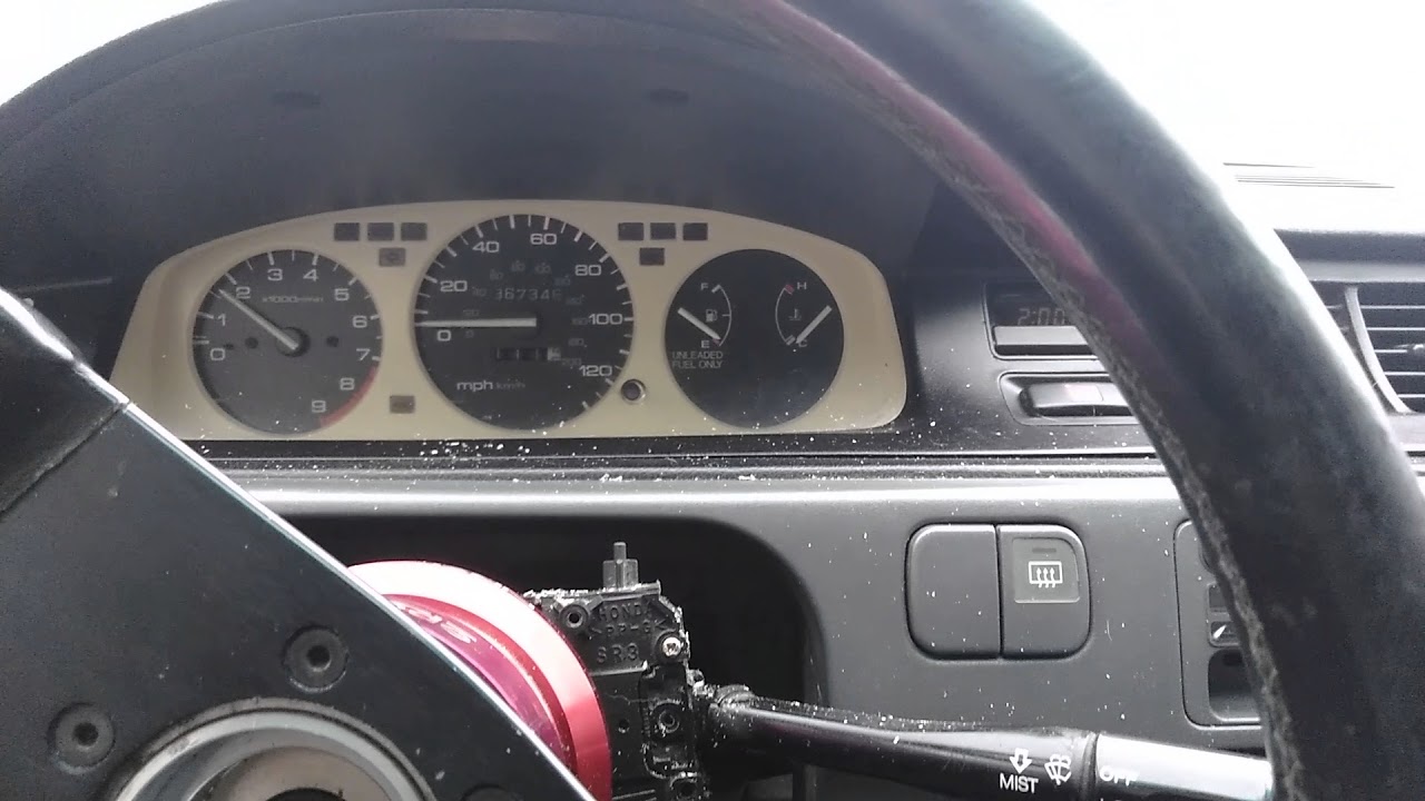 92 Honda Civic D15z7 (D15B Stage 3 Vtec) start up review - YouTube