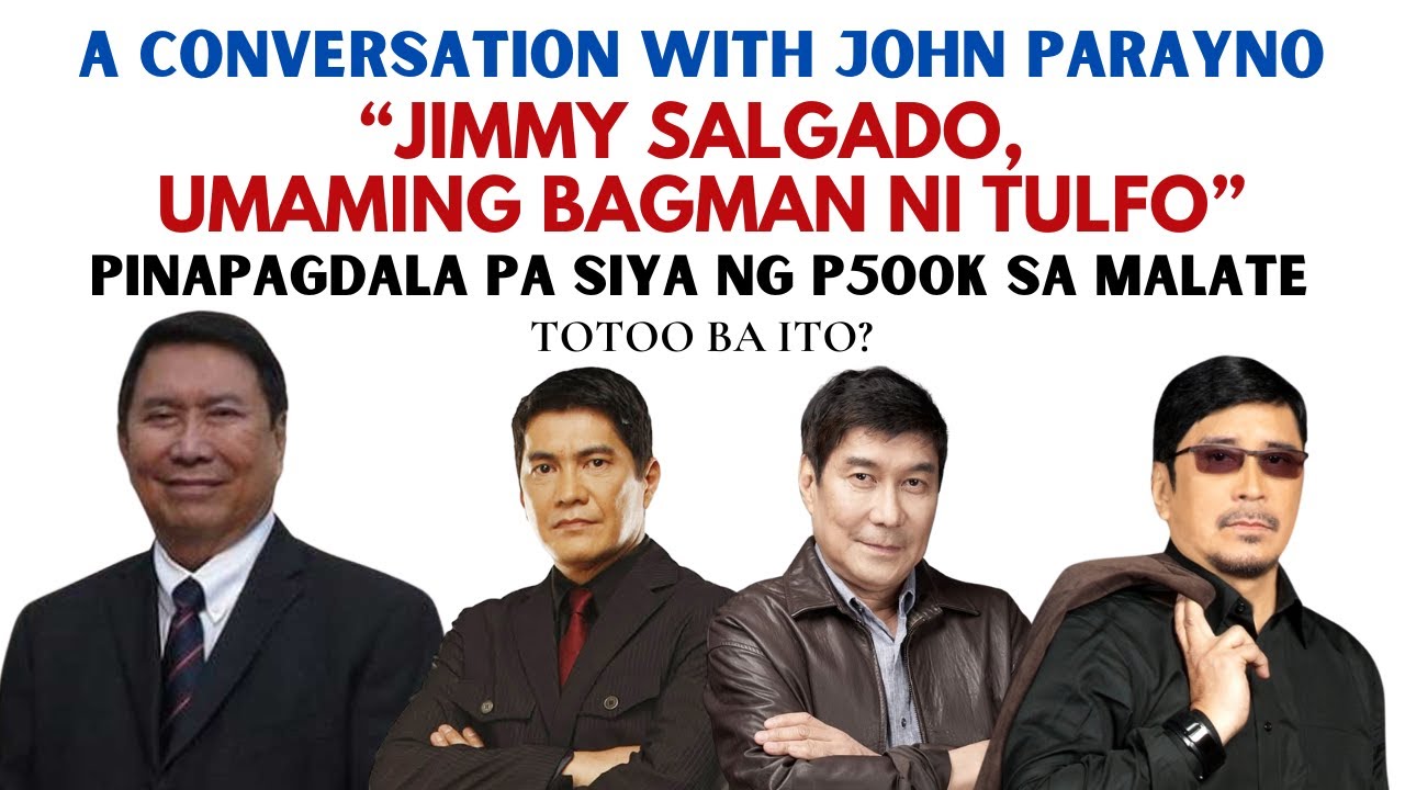 A CONVERSATION WITH JOHN PARAYNO: "JIMMY SALGADO, UMAMING BAG M#N NI ...