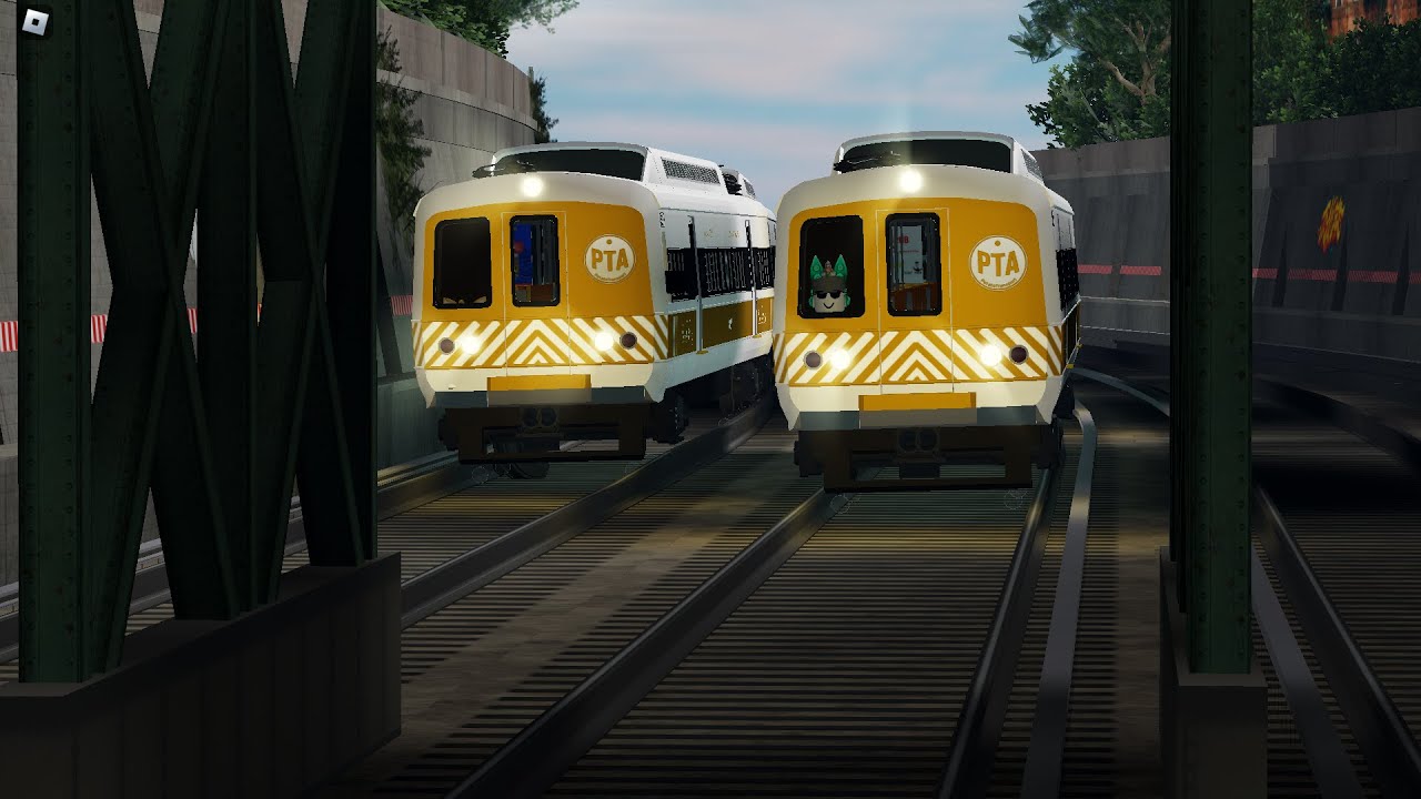 PTA Subway, Downtown bound PNR M2 trains at Georgian Ave - YouTube