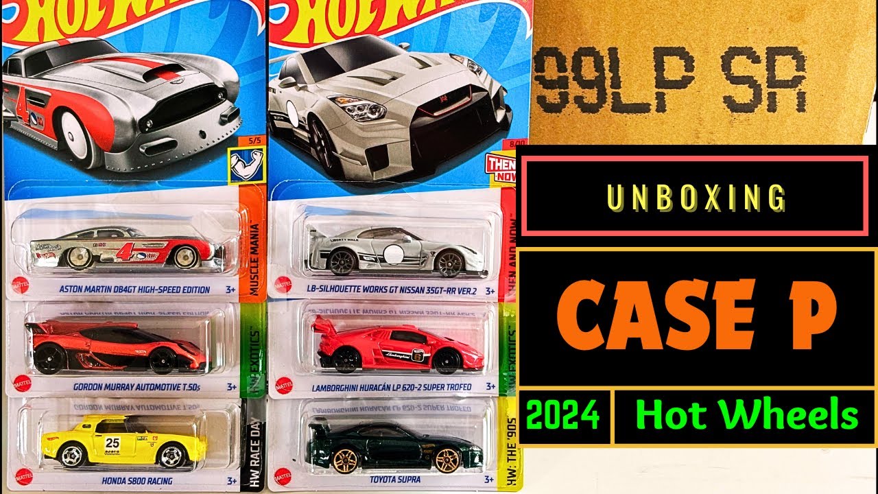 Unboxing - Hot Wheels 2024 Case P - YouTube