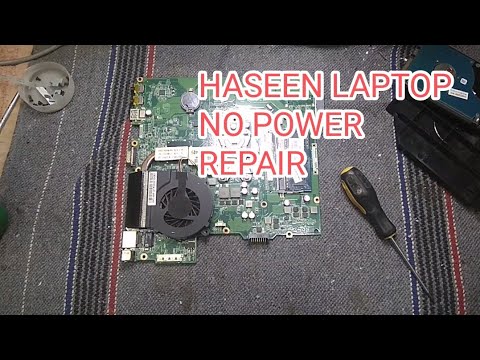 laptop no power repair #hp #dell #lenovo - YouTube