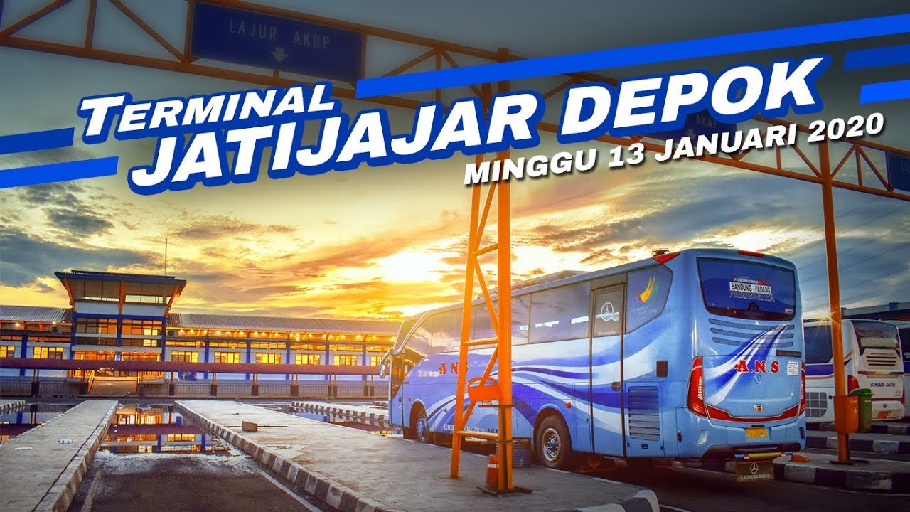 👍 Bis Angkatan Pagi/Pemberangkatan Pagi di Terminal Jatijajar Depok ...