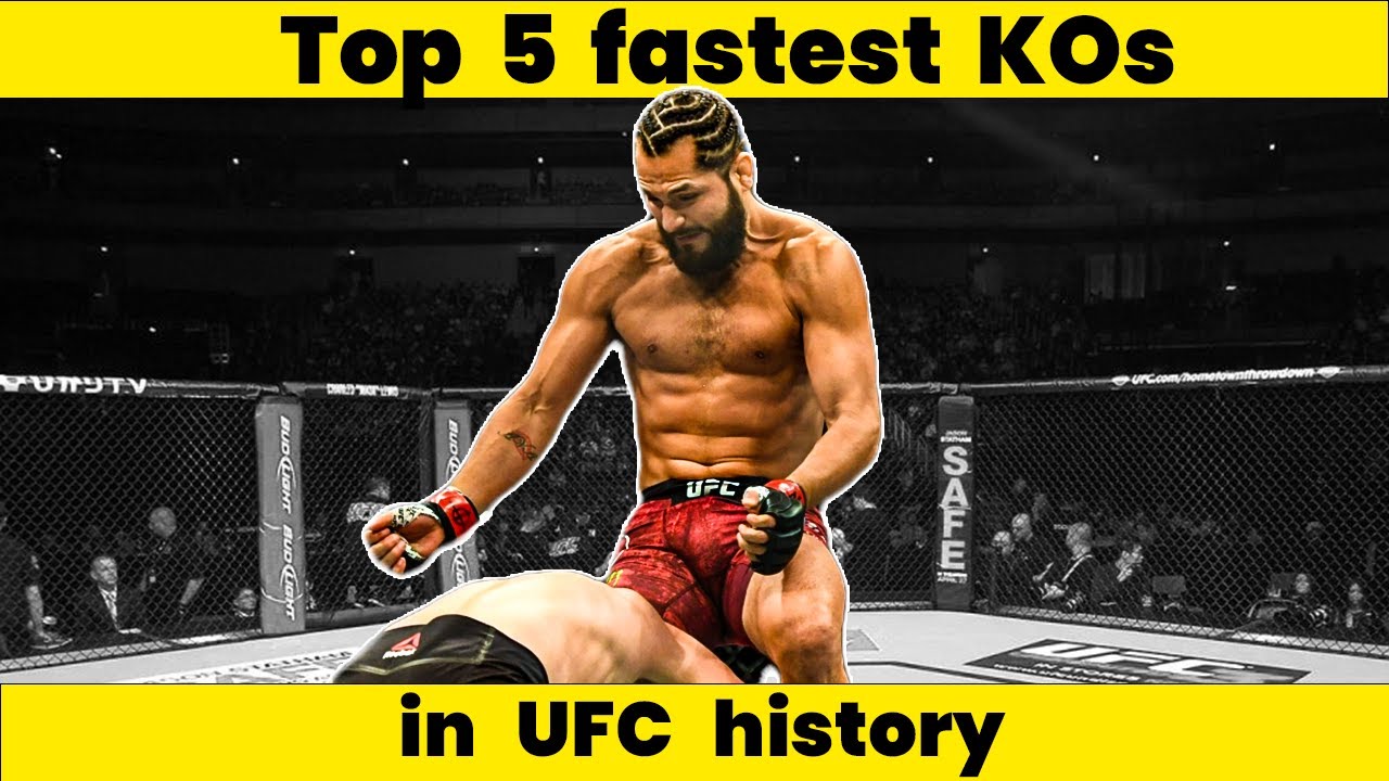 TOP 5 FASTEST UFC KNOCKOUTS💥💥 - YouTube