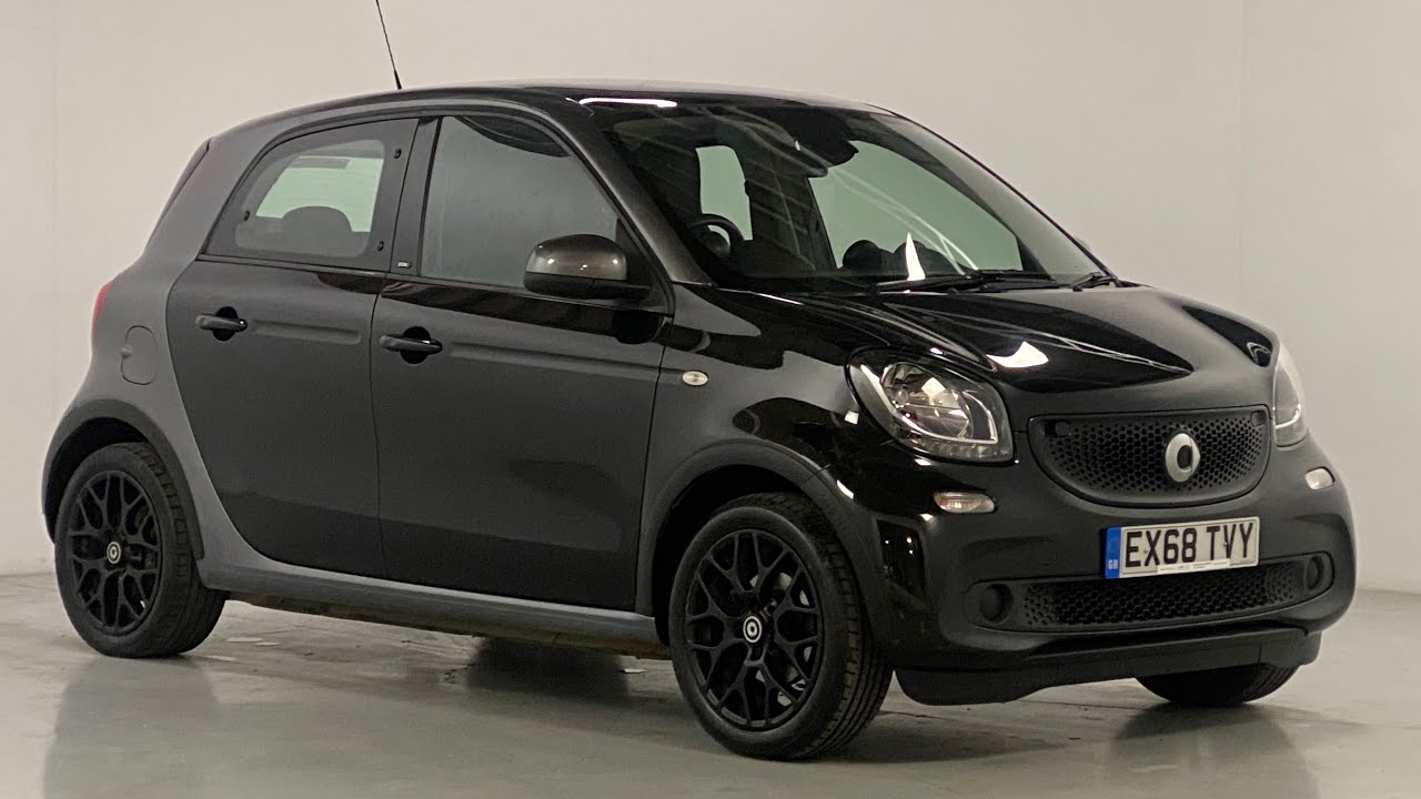 SMART FORFOUR PRIME SPORT PREMIUM EX68 TVY WALK AROUND - YouTube