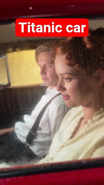 TITANIC BTS _ Legendary car scene #titanic - YouTube