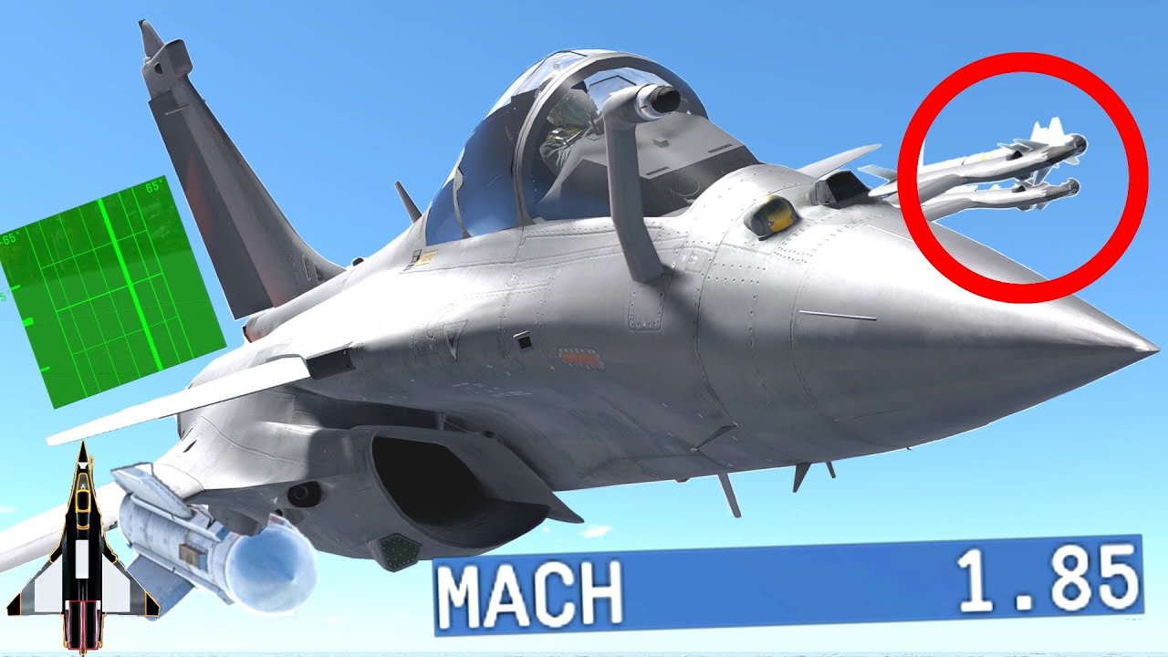 Playing as a DASSAULT RAFALE in War Thunder..... - YouTube