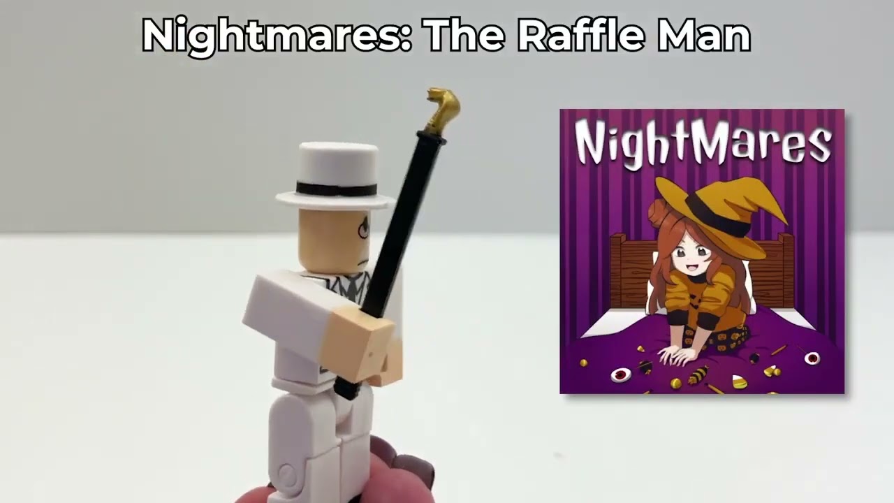 Roblox Celebrity Collection Series 10 - Nightmares: The Raffle Man ...