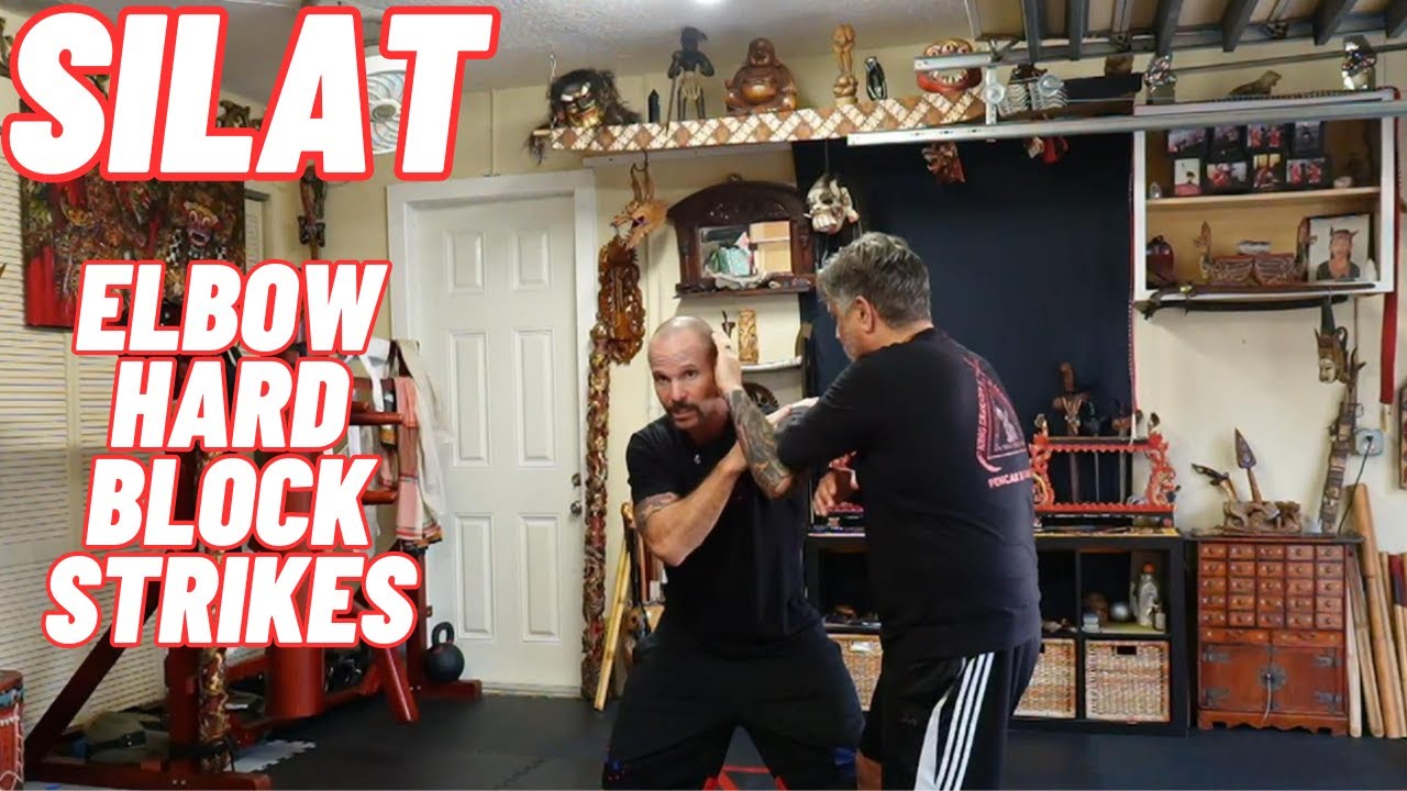 Silat - Elbow Hard Block Strikes - Self Defense - YouTube