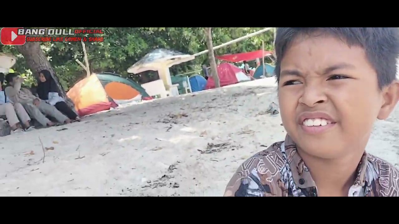 LIBURAN BERSAMA KELUARGA DI PANTAI BONEBULA DONGGALA (SAMBIL BAKAR IKAN ...