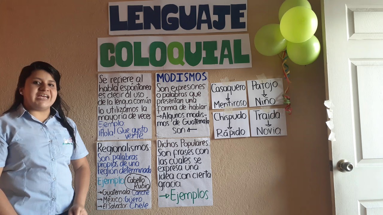 Lenguaje Coloquial