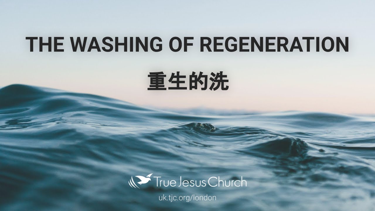 The Washing of Regeneration 重生的洗 - YouTube