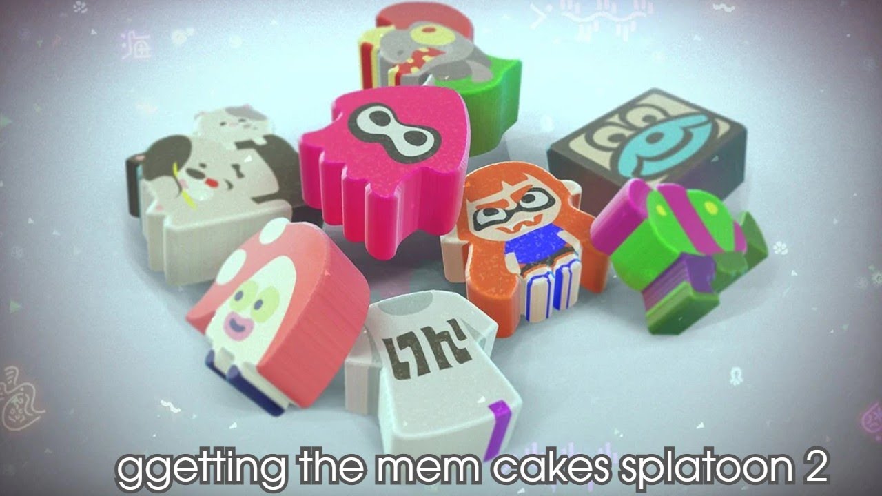 ggetting the mem cakes splatoon 2 - YouTube