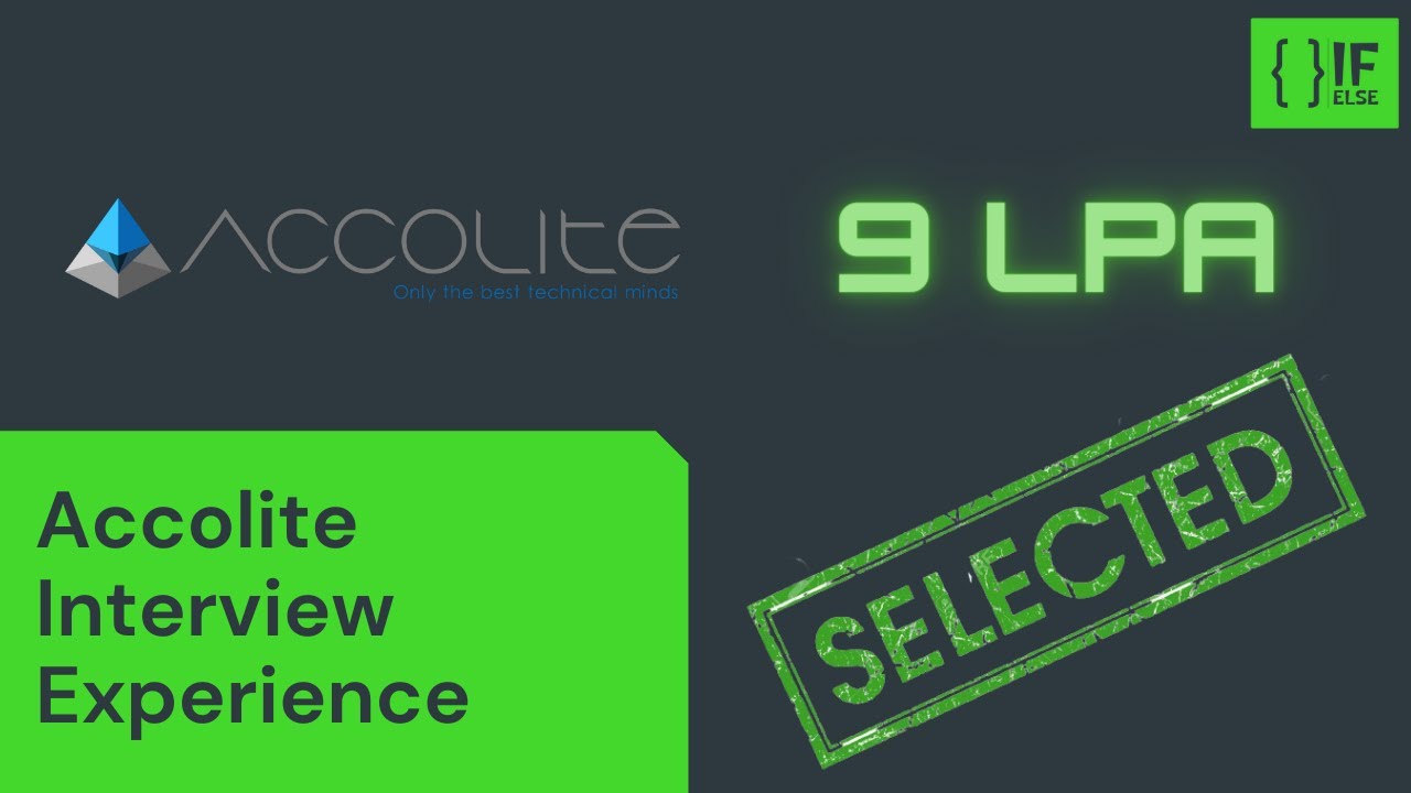 Accolite Interview Experience 2021 | Software Engineer Role | 9LPA | On-Campus - YouTube