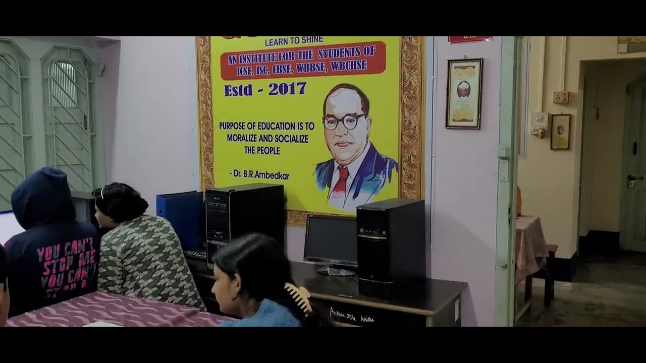 Computer classes Going on at Jalpaiguri Gurukul. - YouTube