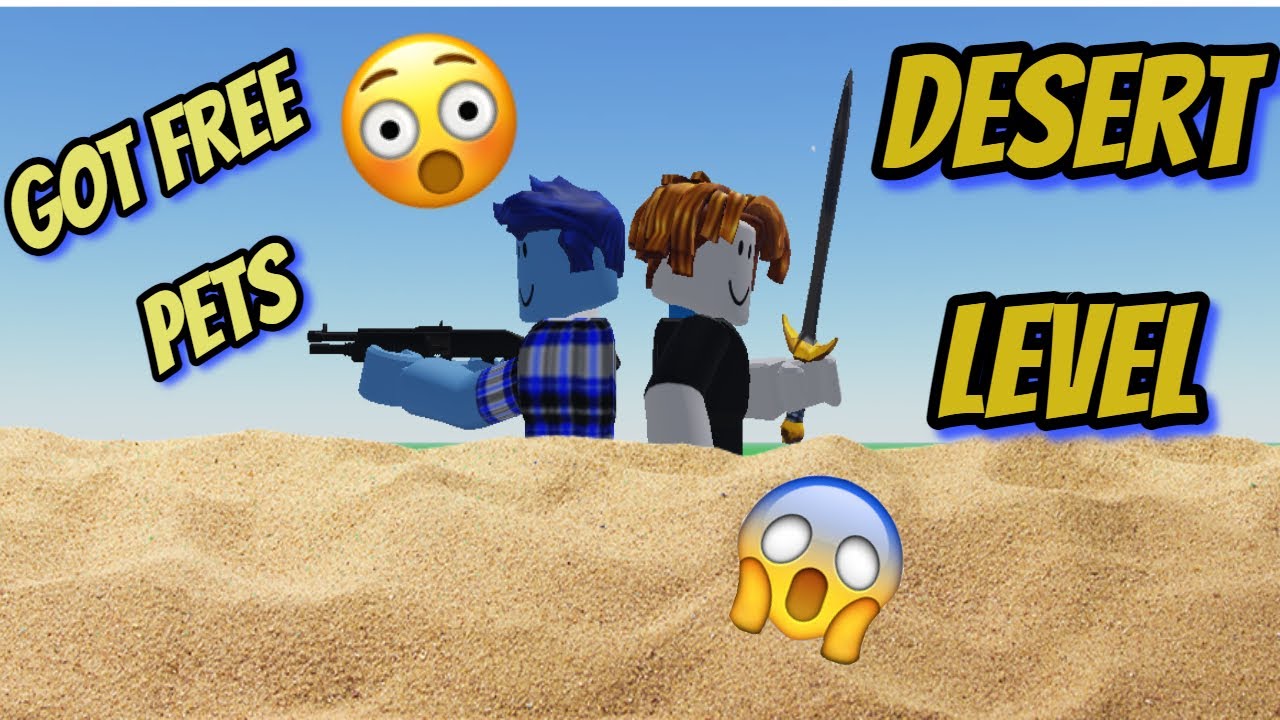 TRYING TO MAKE IT TOO THE DESERT LEVEL (SHOOT WALL SIMULATOR ROBLOX ...