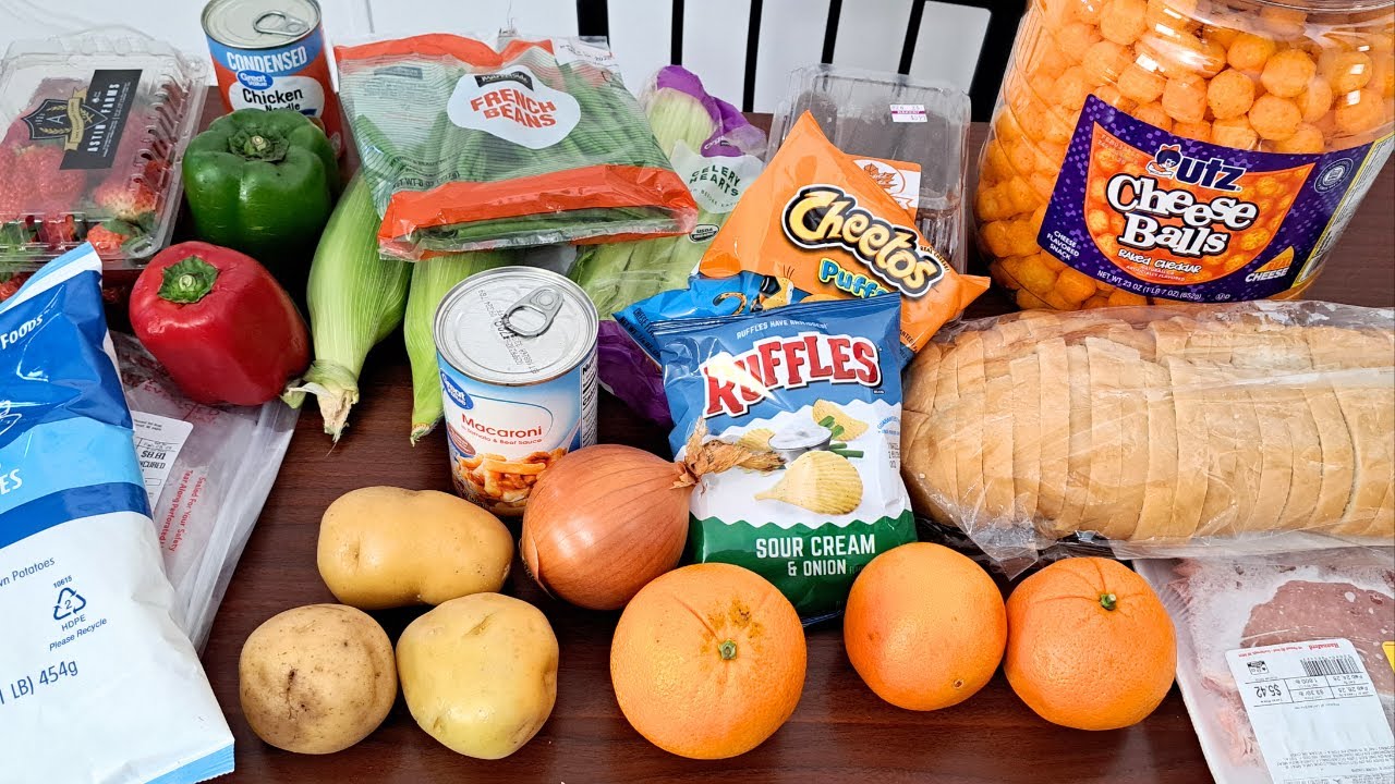 Food Bank Haul - Weekly Food Pantry Haul - YouTube