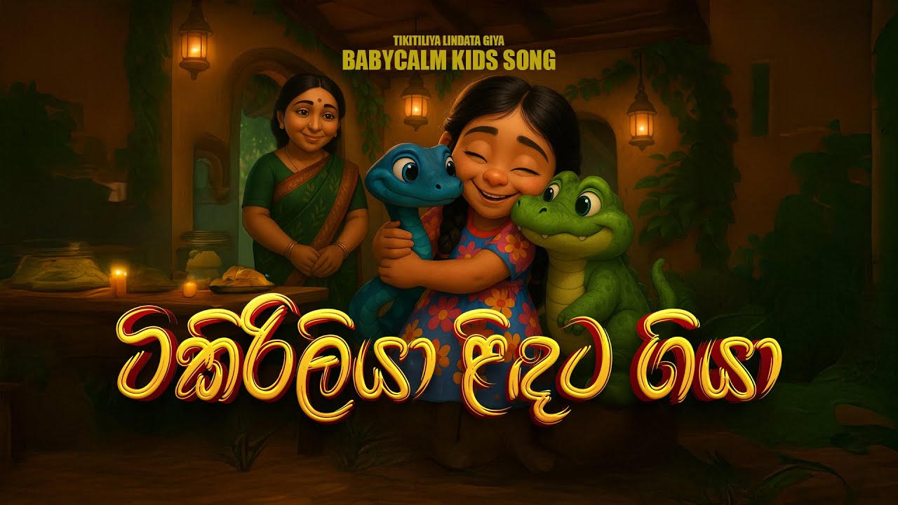 ටිකිරි ටිකිරි ටිකිරිලියා|Tikiri Tikiri Tikiri Liya |Sinhala Kids Song ...