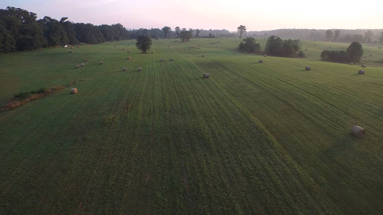Bird's Eye View of Farm - YouTube