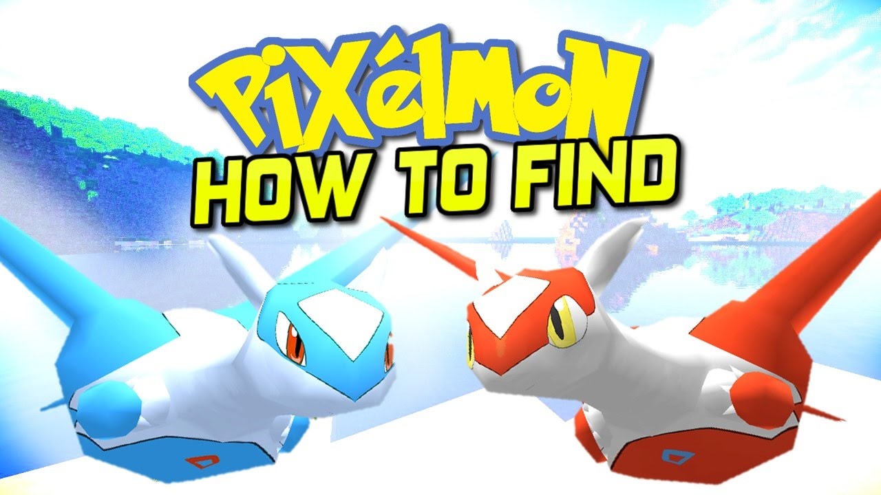 Pixelmon How to Get LATIAS and LATIOS (Minecraft Pixelmon 5.0) - YouTube