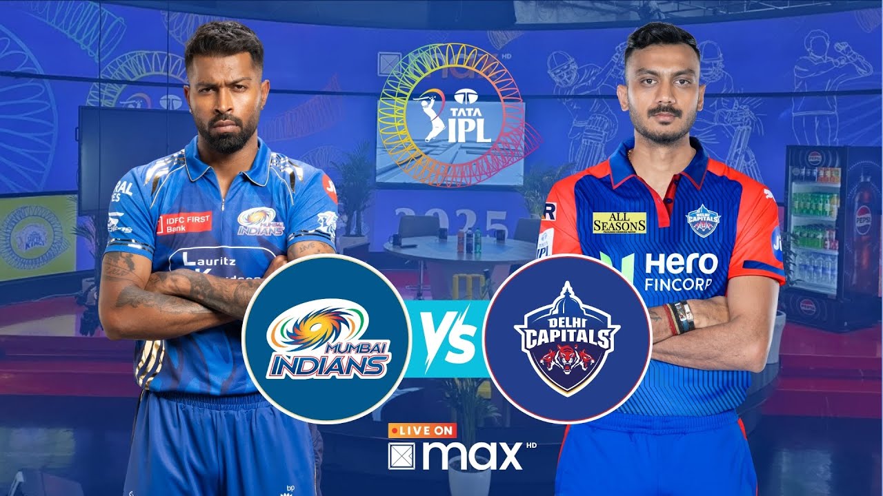 IPL LIVE Score Update | #ipl2025 | MI vs DC : Match 63 | Kantipur Max ...