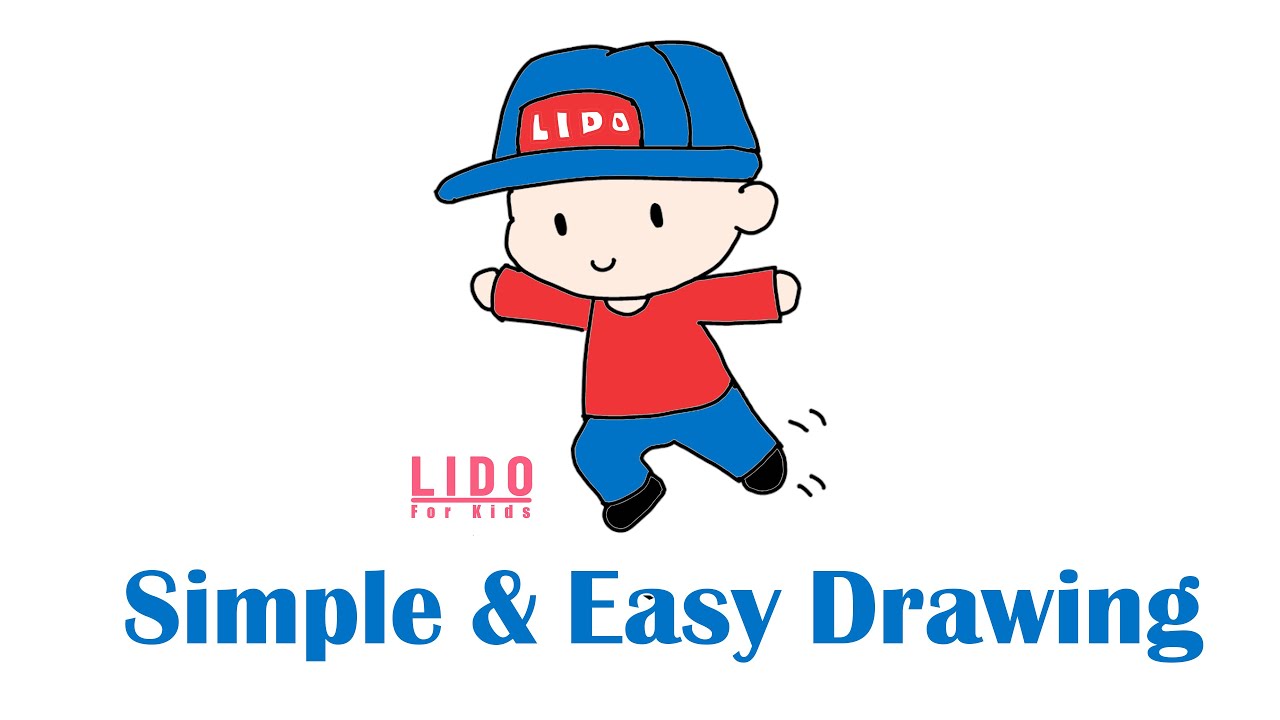 How to Draw a Simple and Easy Boy Pucca Inspired Drawing Tutorial for ...