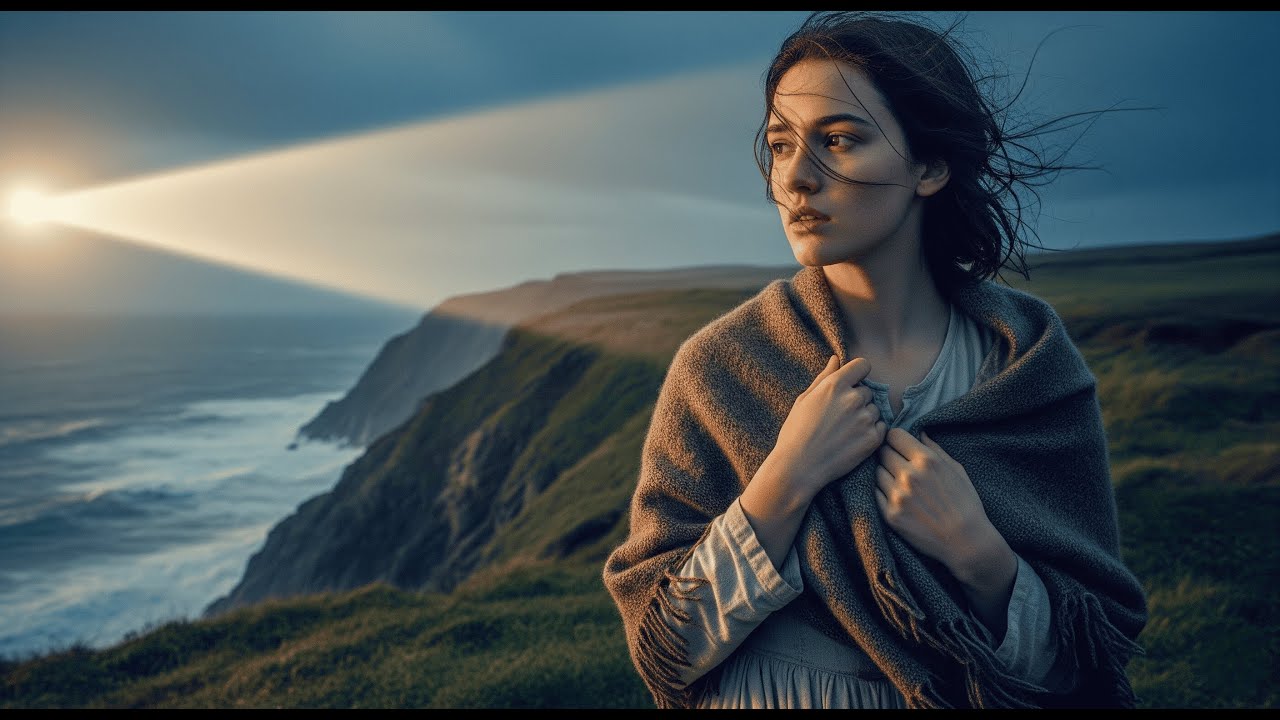 Sad Celtic Music & Stormy Ocean Sounds | The Lighthouse Keeper's ...