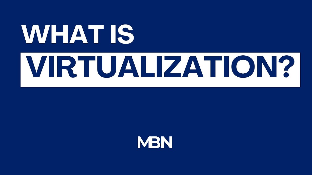 What is Virtualization? - YouTube