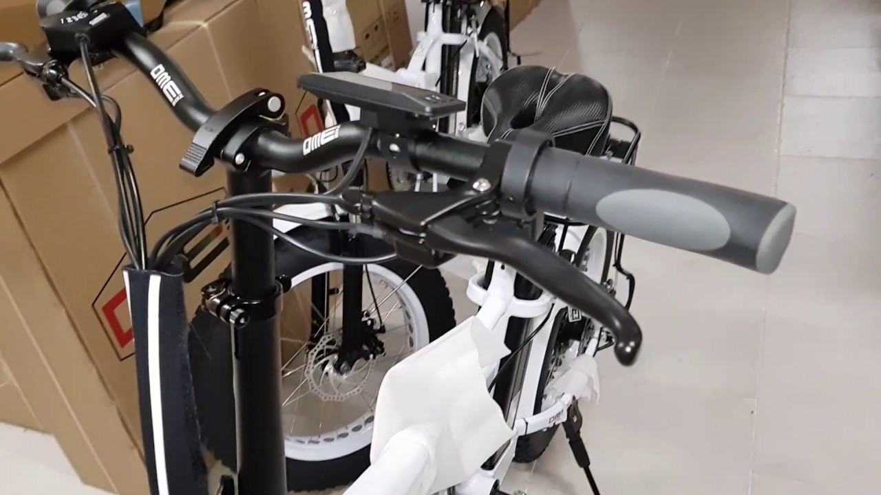 DME Bike bici elettrica Vulcano 250W fork with suspension - YouTube