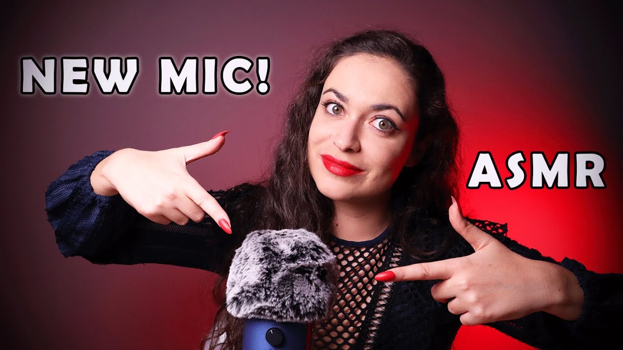 ASMR | NEW MIC! Testing the Blue Yeti Mic, rambling and different ...