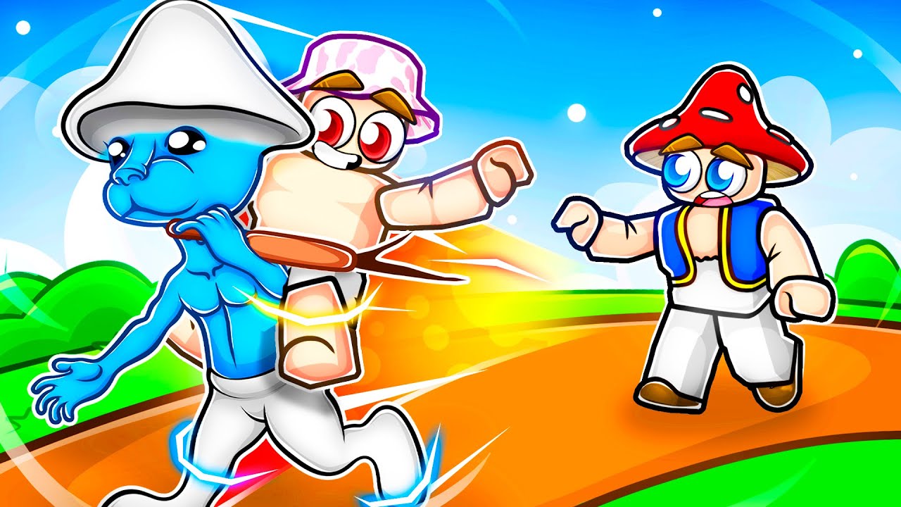 J'ai Triché avec un SMURF CAT Niveau 999,999 pour le Battre !! - YouTube