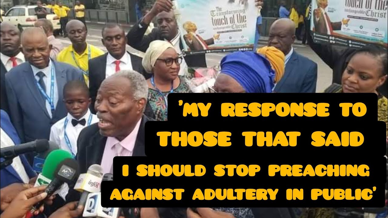 'How I was told to STOP preaching against adultery and fornication in ...