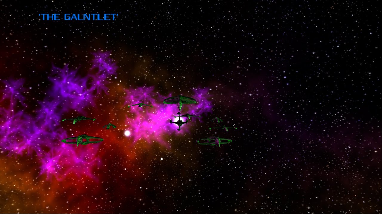 Star Trek Armada - Romulan Campaign - The Gauntlet #startrek #rts - YouTube