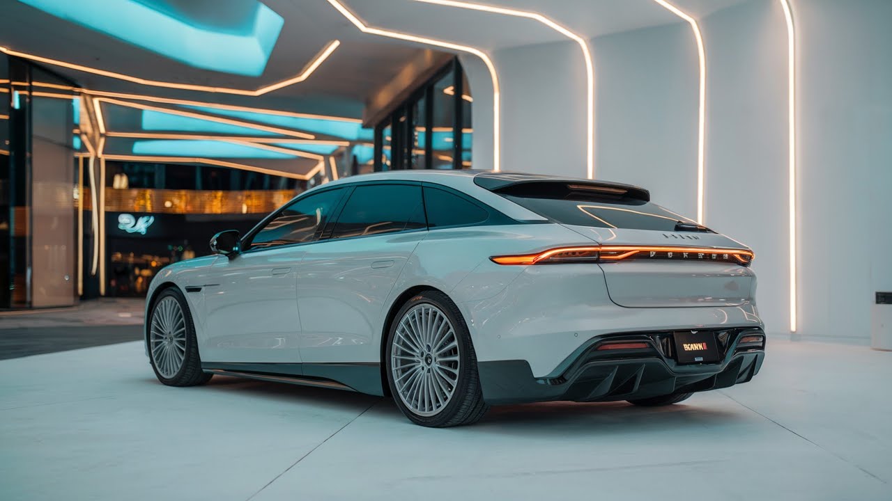 BYD Han – A Stunning Electric Sedan with Luxury and Performance - YouTube