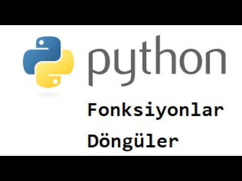 Python Fonksiyonlar ve Döngüler 5 - YouTube