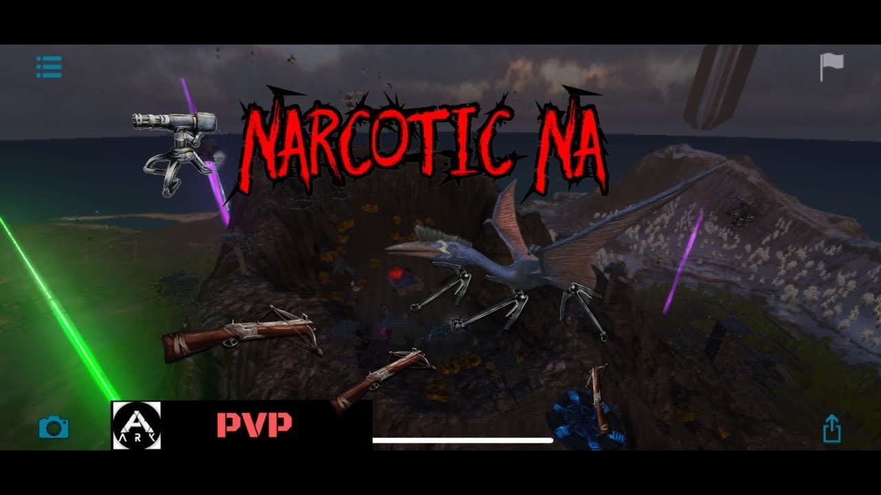Ark Mobile | Invading Narcotic NA (WBM) Tribe - YouTube