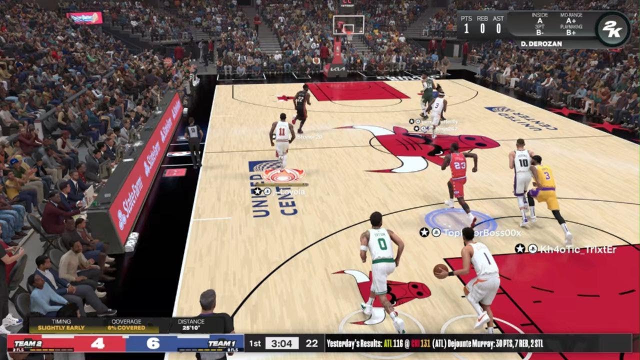 2K24 DeMar Spin Crazy Dunk - YouTube
