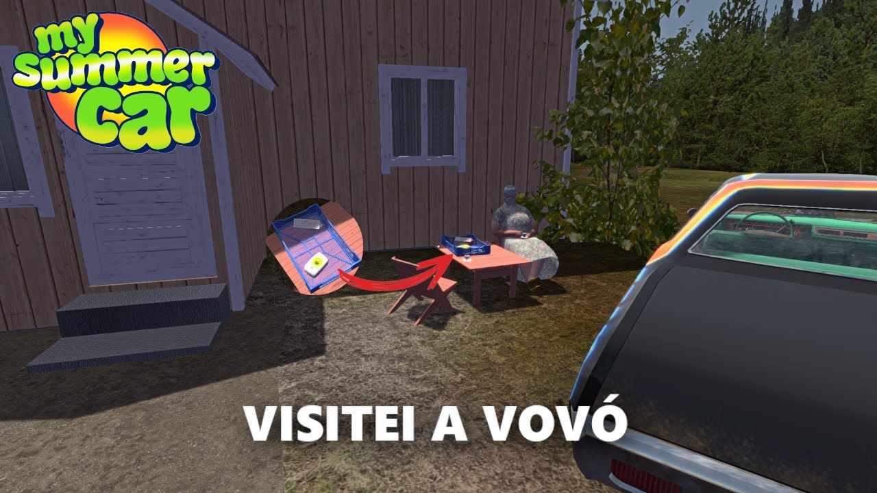 FUI VISITAR A VOVÓ - MY SUMMER CAR - Ep4 - YouTube