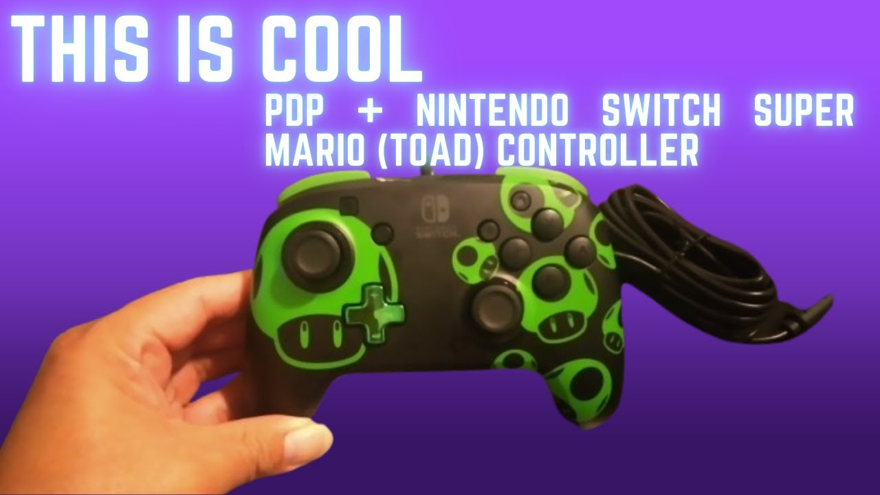 PDP Toad (Super Mario Controller) for Nintendo Switch - Review and ...