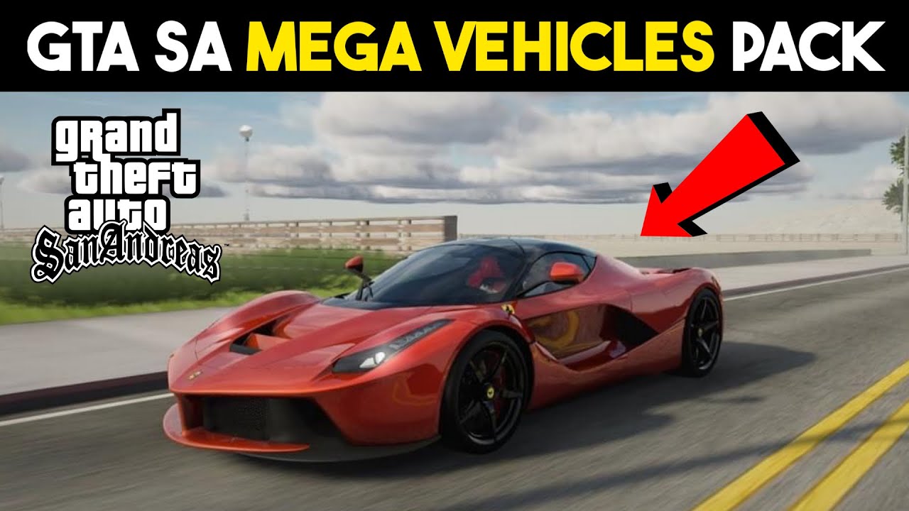 How To Install *Mega Vehicles Pack* (2024) in GTA San Andreas 😍 - YouTube