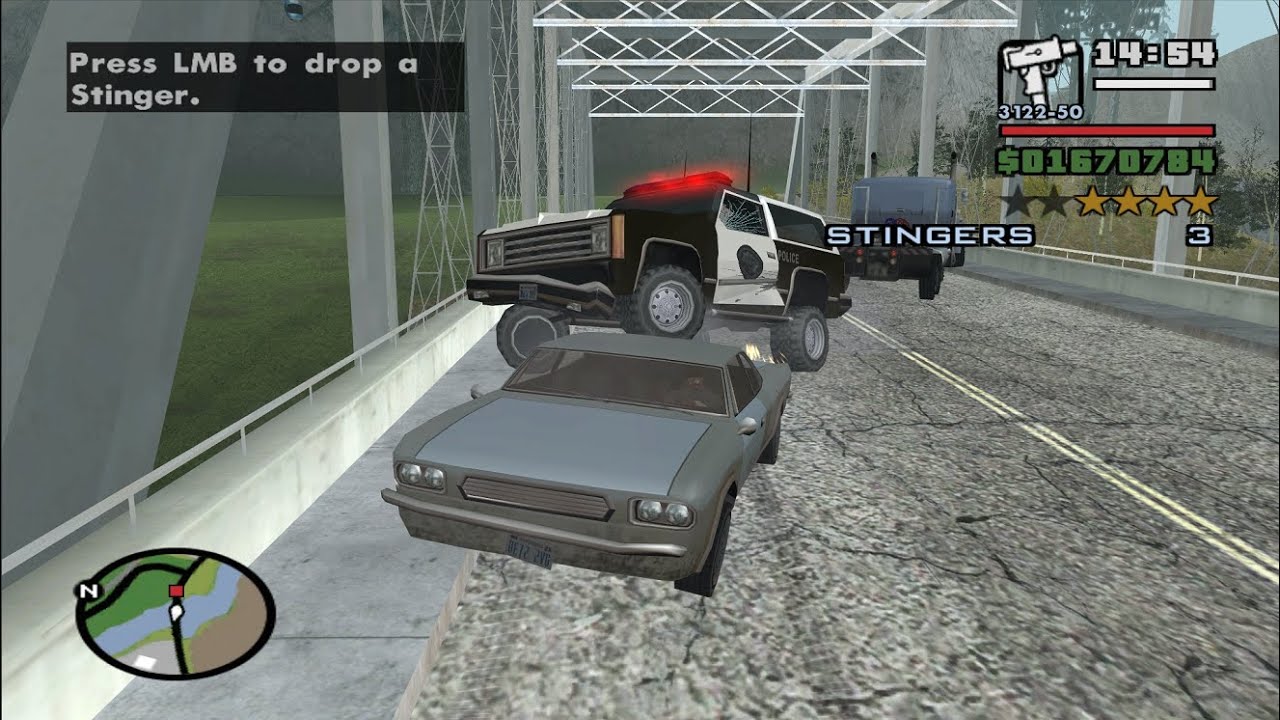 Puncture Wounds with a 4 Star Wanted Level - Steal Cars Mission 4 - GTA ...