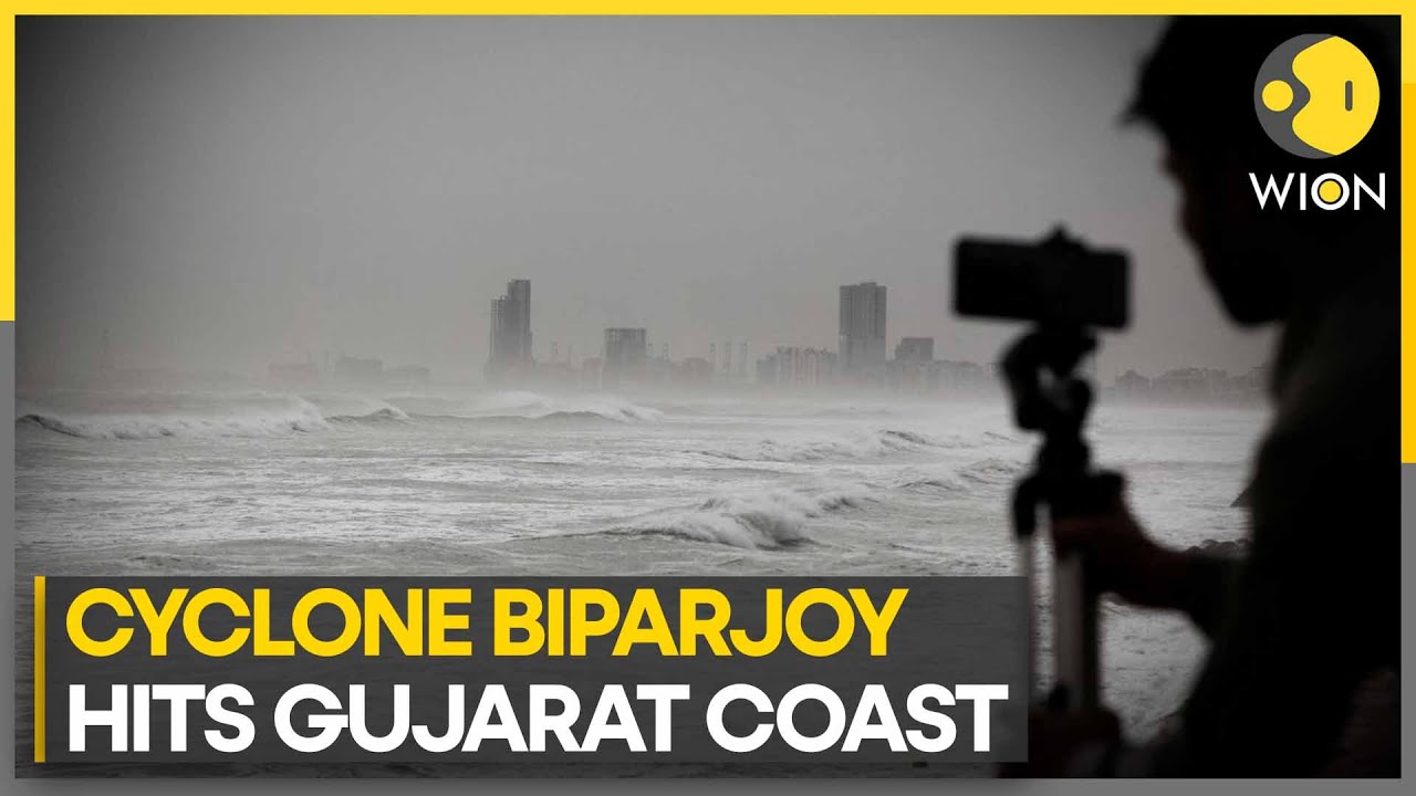 Cyclone Biparjoy makes landfall with heavy rains, high tides and rough ...