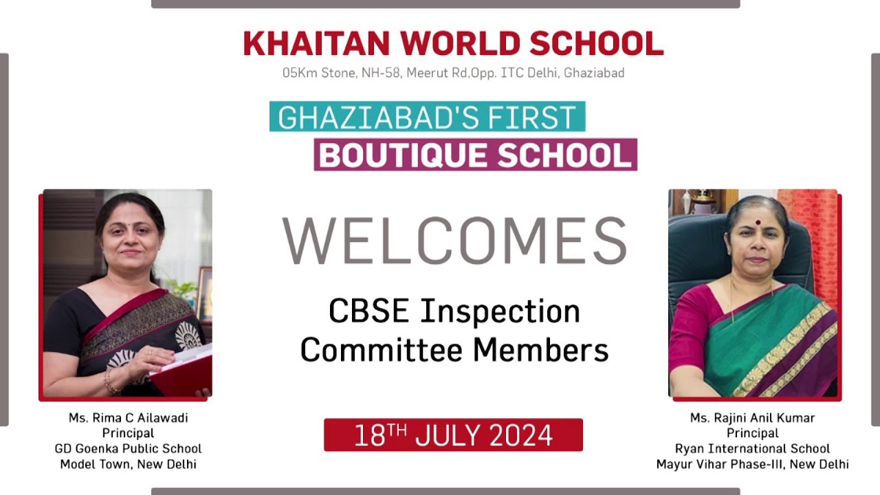 CBSE Inspection Video - YouTube