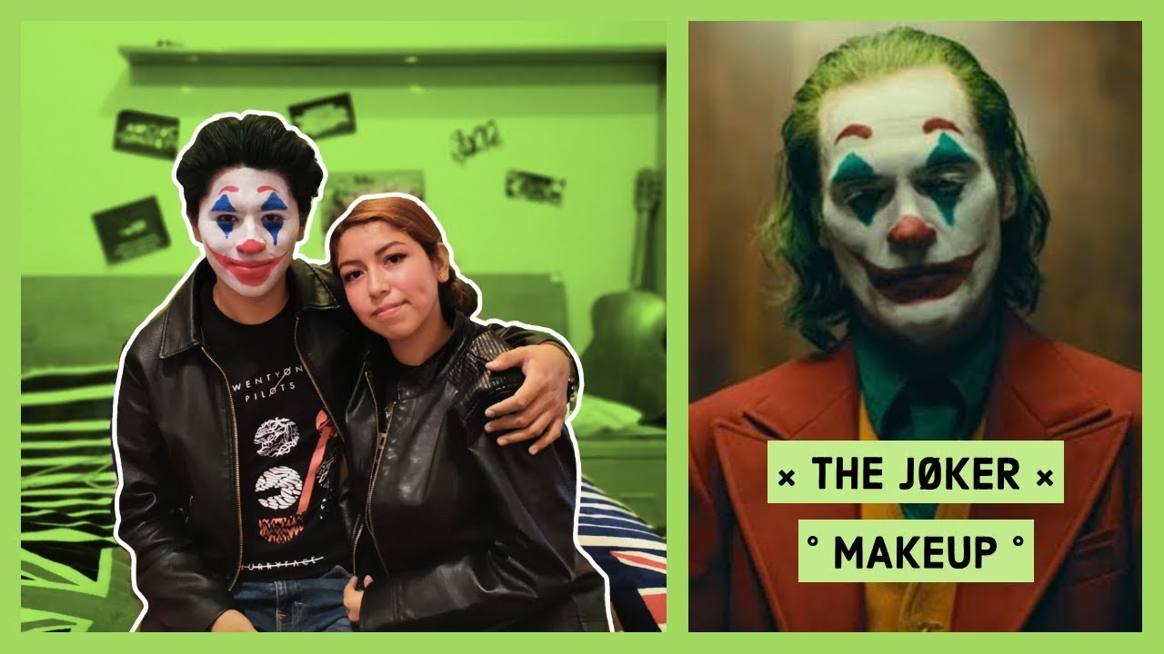 The Joker makeup tutorial | joaquin phoenix | - YouTube
