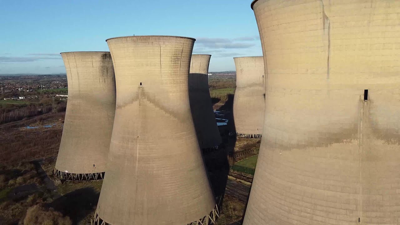 Spotted | Willington 'B' Power Station Drone Photography | Fly Deep ...