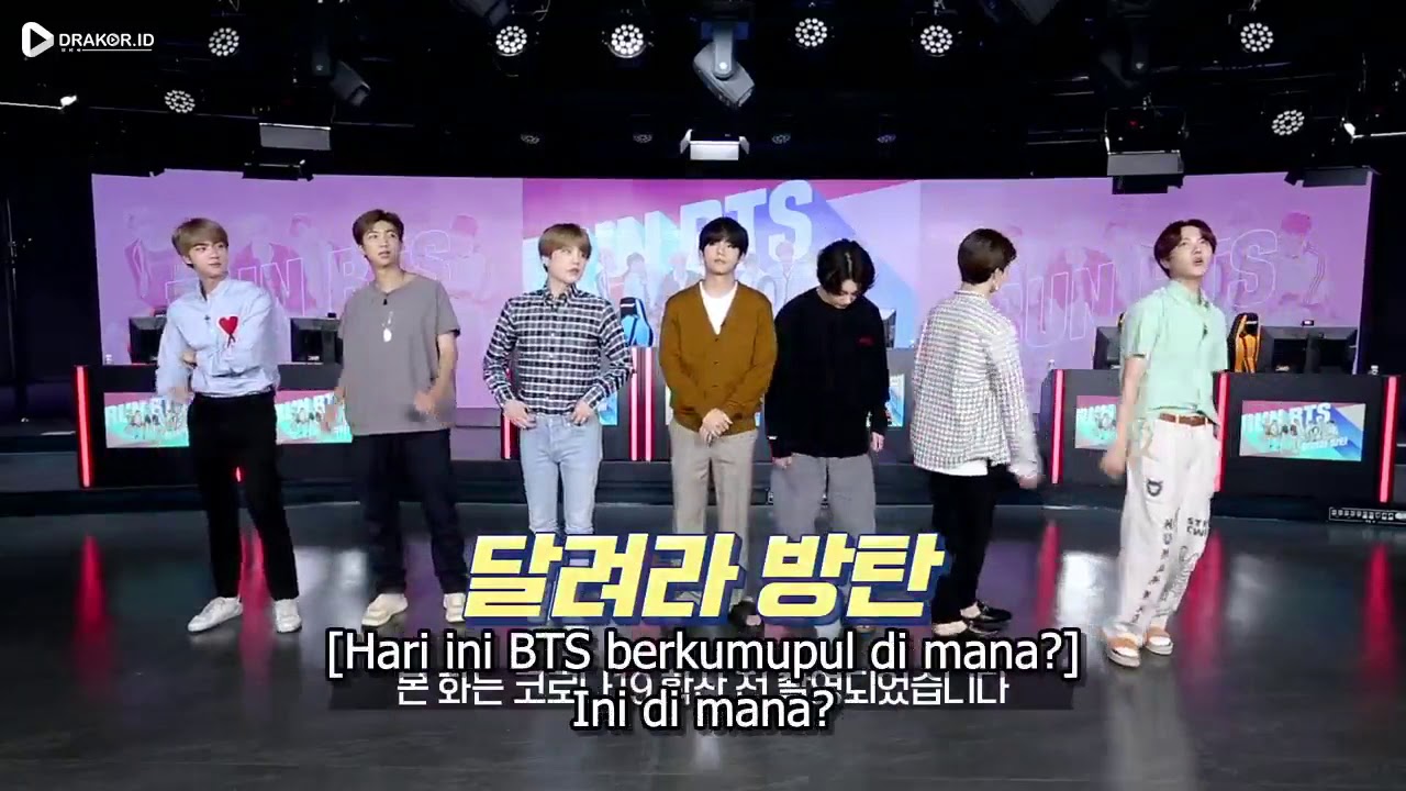 RUN BTS SUB INDO Ep 107 part 1 - YouTube