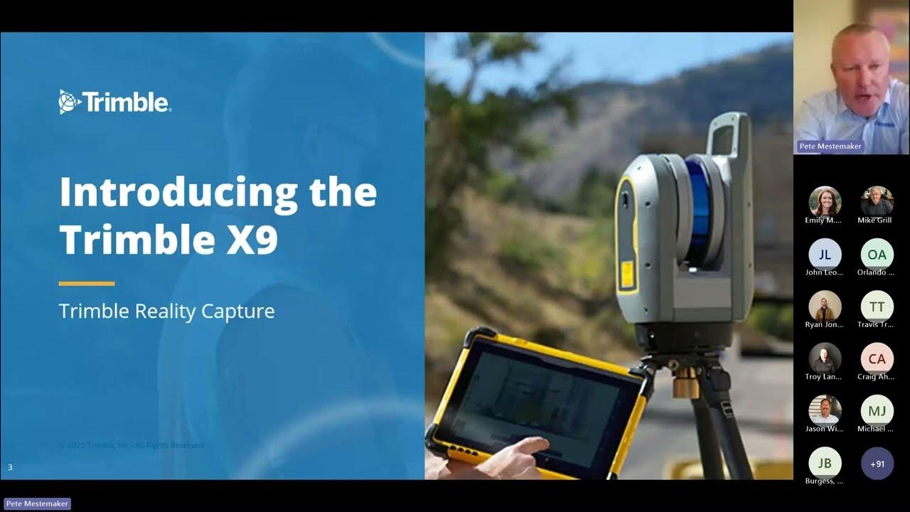 Trimble New Product Intro 2024 (R580, X9 and Acess 2023.1x) - YouTube