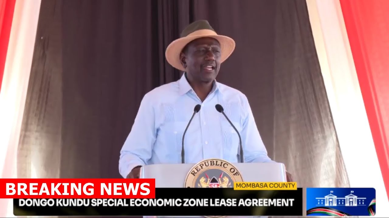 BREAKING NEWS: PRESIDENT RUTO SPEAKING NOW IN MOMBASA!! - YouTube